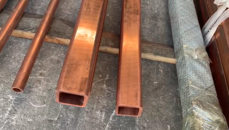 Rhs Copper Tube China Rectangular Square Red Copper Pipe Supplier - Buy ...