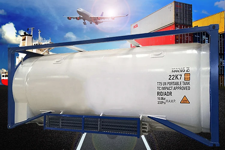 Iso 20ft T75 Argon/nitrogen/hydrogen/helium/oxygen/xenon/krypton/neon ...