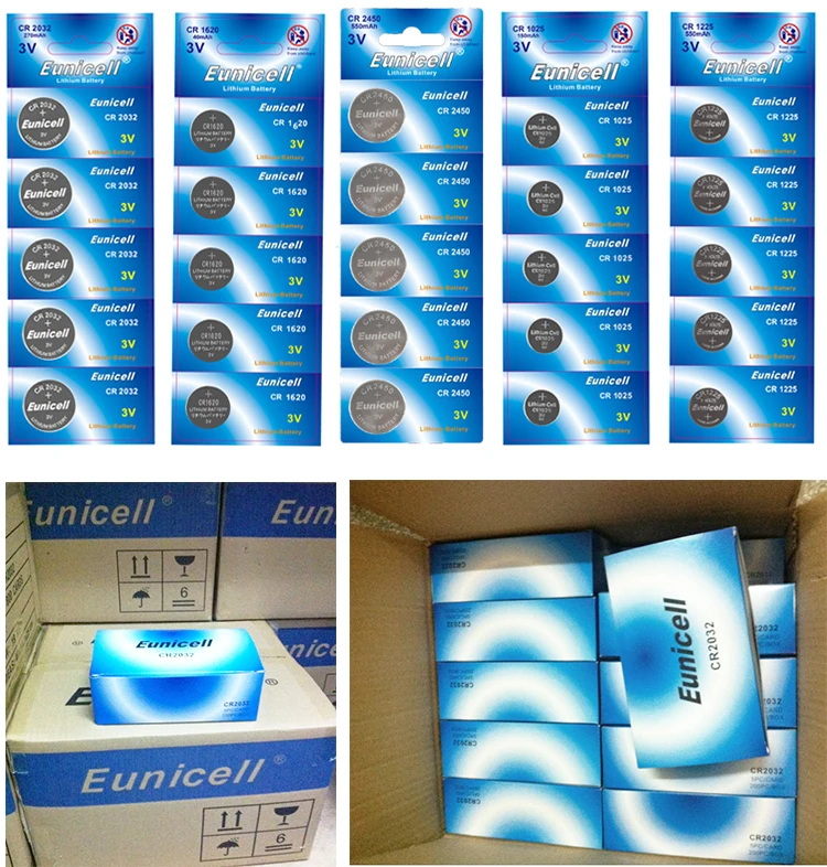 3v Lithium Bios Cmos Battery Cr2032 Coin Cell for Laptop Computer PCB ...