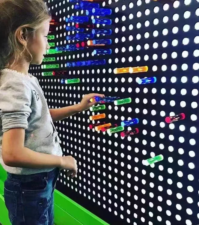 Acrylic Material LED Lighting Interactive Wall Games for Kids