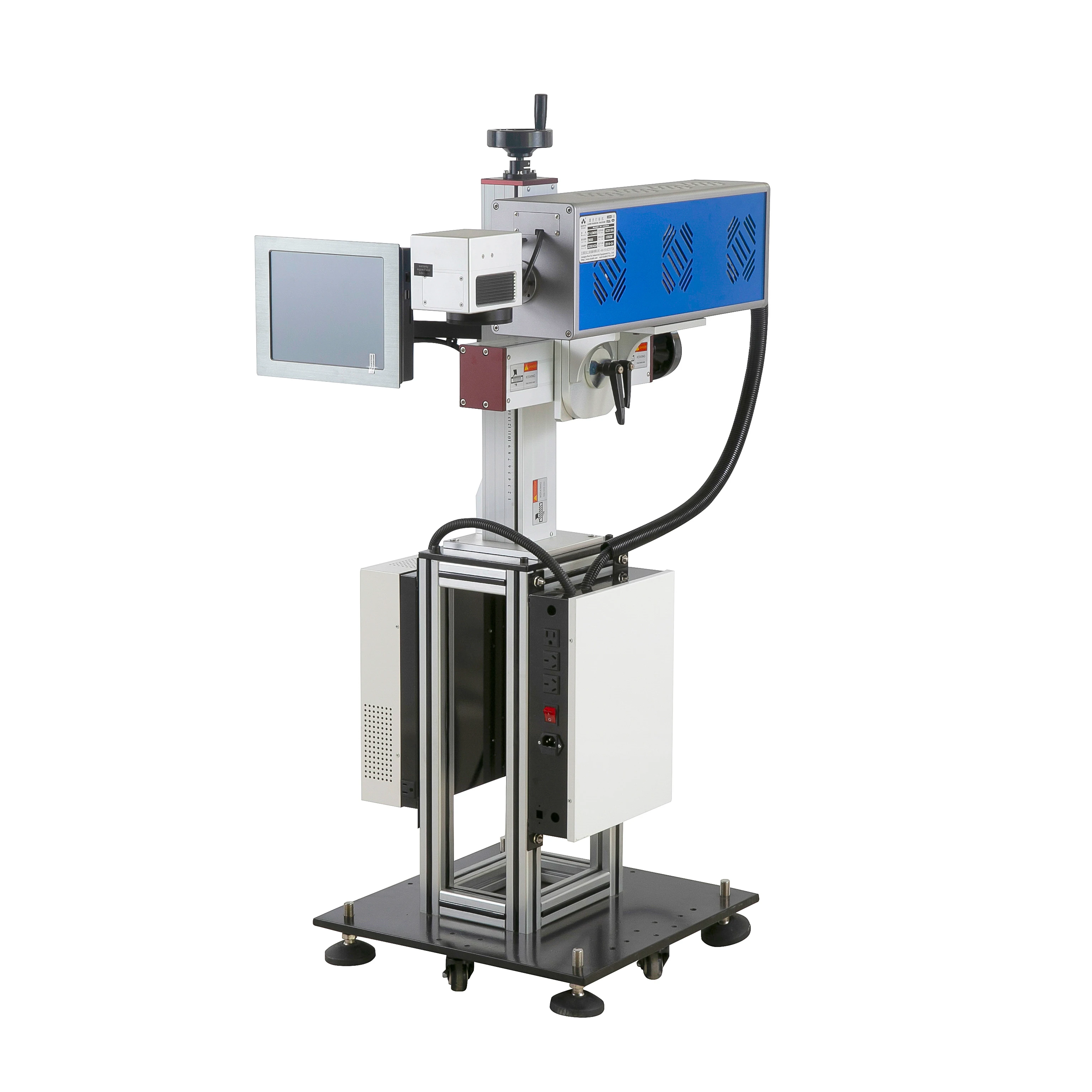 Co2 Flying Laser Marking Machine For Barcode Serial Number - Buy Co2 ...
