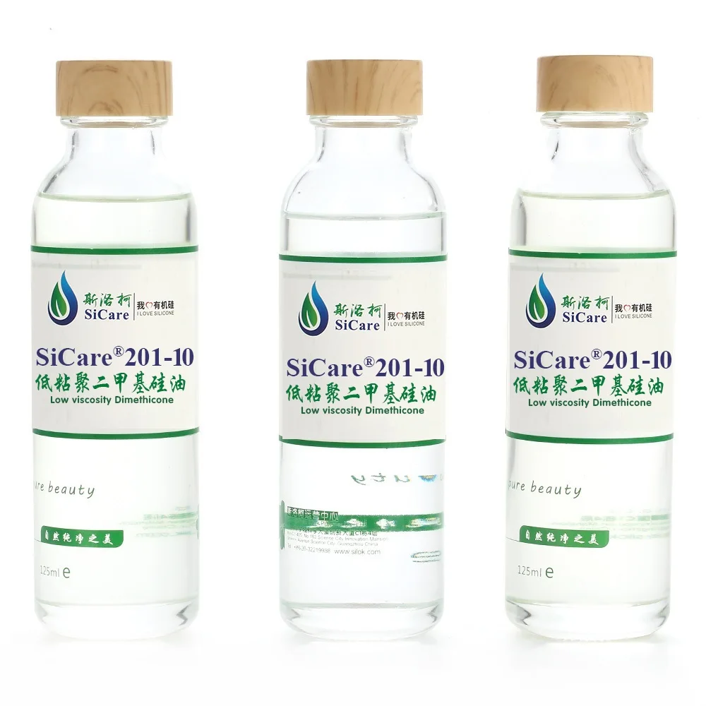 Sicare201-10低粘度二methicone化妆品原料dc200-10cs衬垫硅油 - Buy 化妆品原料，化妆品原料dc200 ...