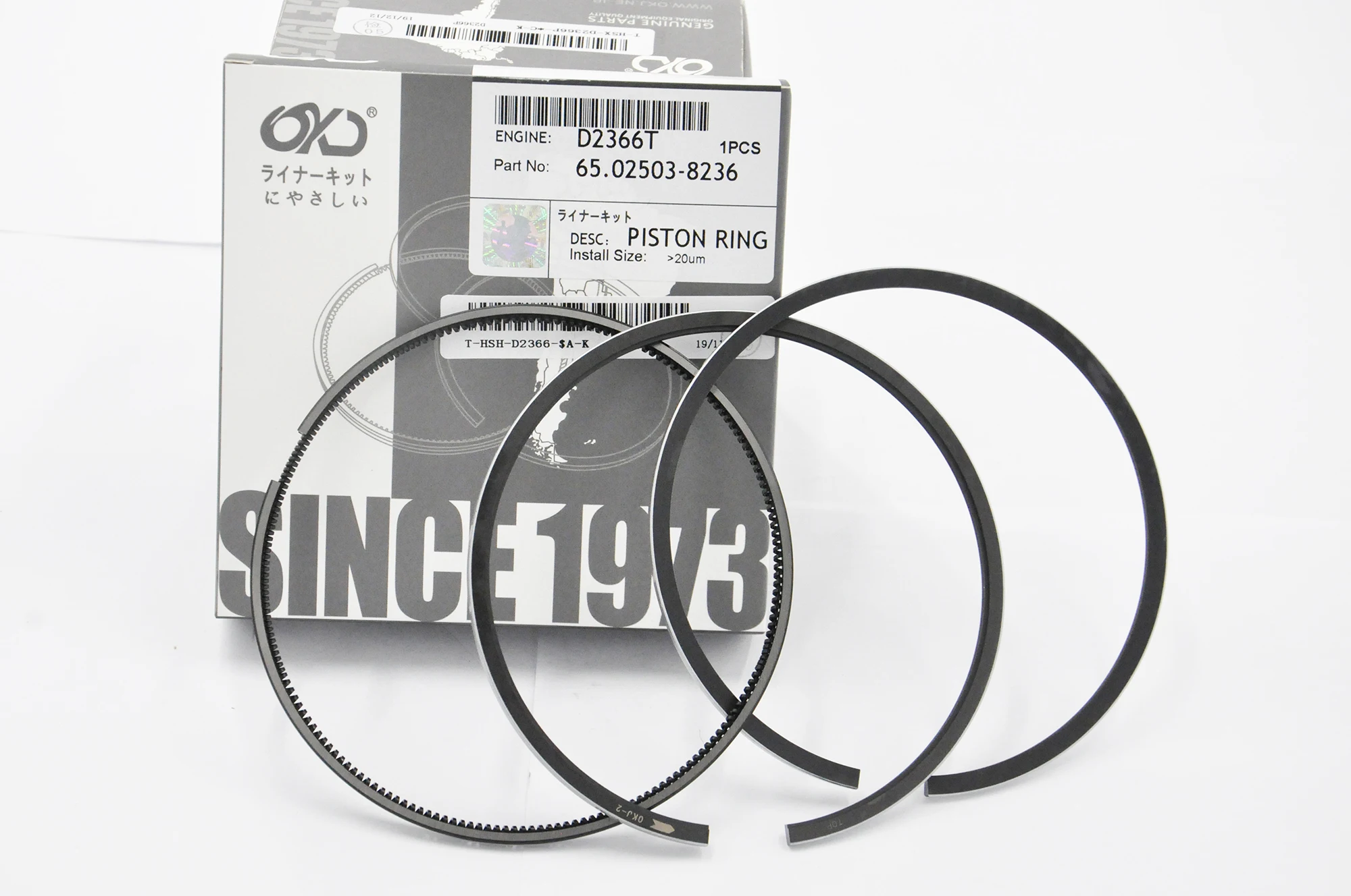 活塞环 D2366 发动机 OEM No.65.02503-8238 65.02503-8236 汽车备件| Alibaba.com