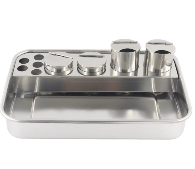 304 Stainless Steel Perforated Disinfection Change Prescription Tray ...