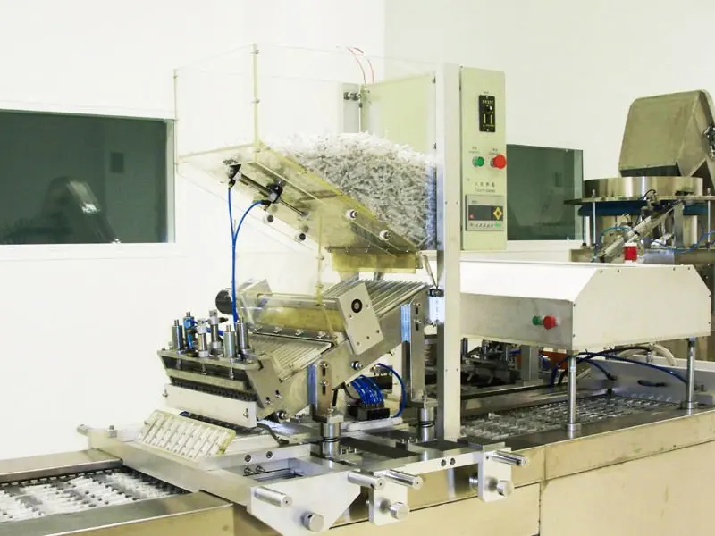 Syringe Auto Loader for Blister Packing Machine - Easy & Efficient