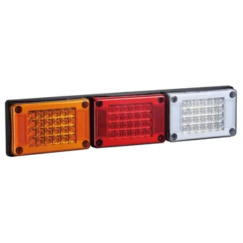 Waterproof 12v 24v Adr Rectangle Led Truck Jumbo Trailer Rear ...