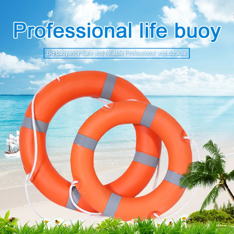 Lifebuoy Marine Lifesaving Equipment Orange Color SOLAS 4.3kg Lifebuoy ...