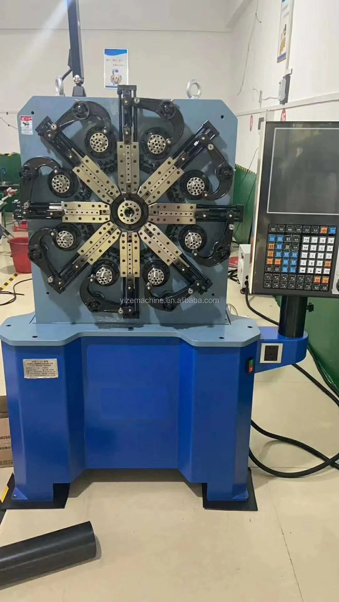 Automatic Spring Coiling Maker Small Torsion Spring Making Machine Wire ...