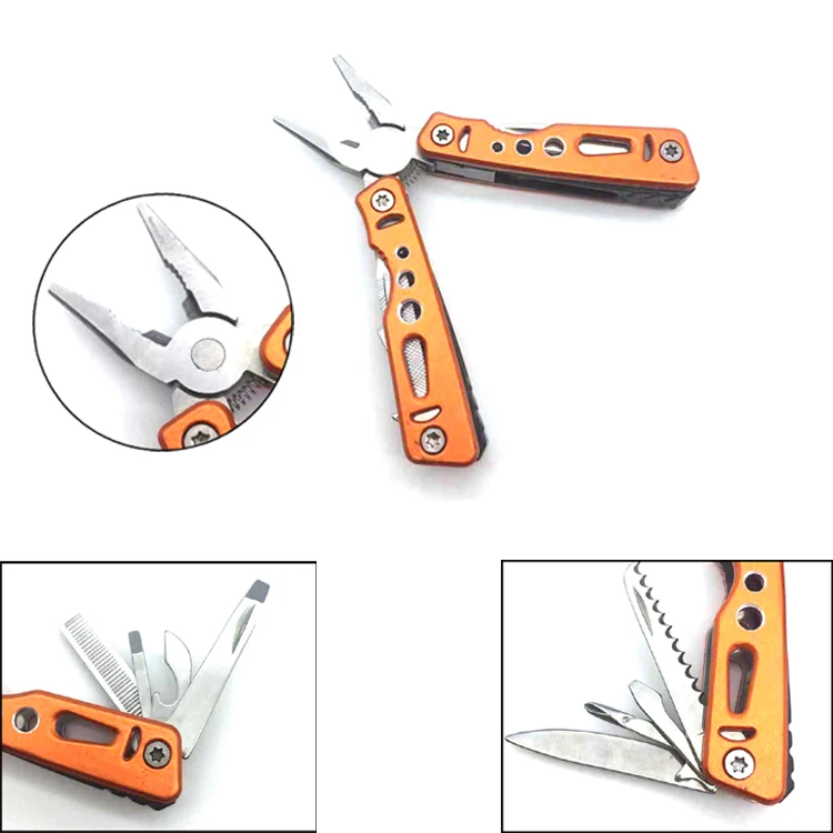 11 In 1 Functions Portable Edc Pocket Tool Mini Multi Tool For Outdoor ...