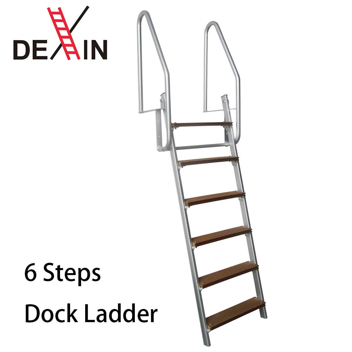 4 Steps Swim Dock Ladders In-ground Swimming Pool Ladder With Wide Non ...