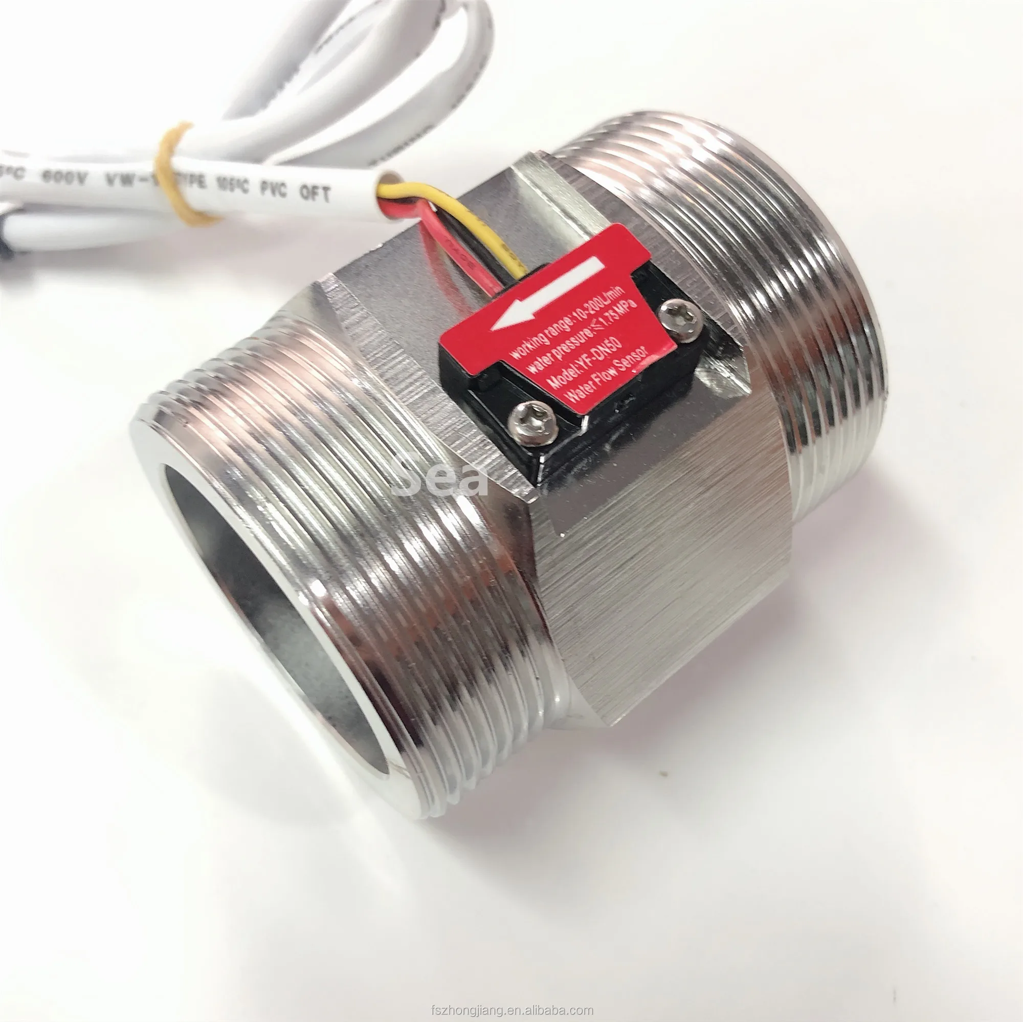 Sea 2'' Inch Digital Pulse Output Stainless Steel Water Flow Sensor ...