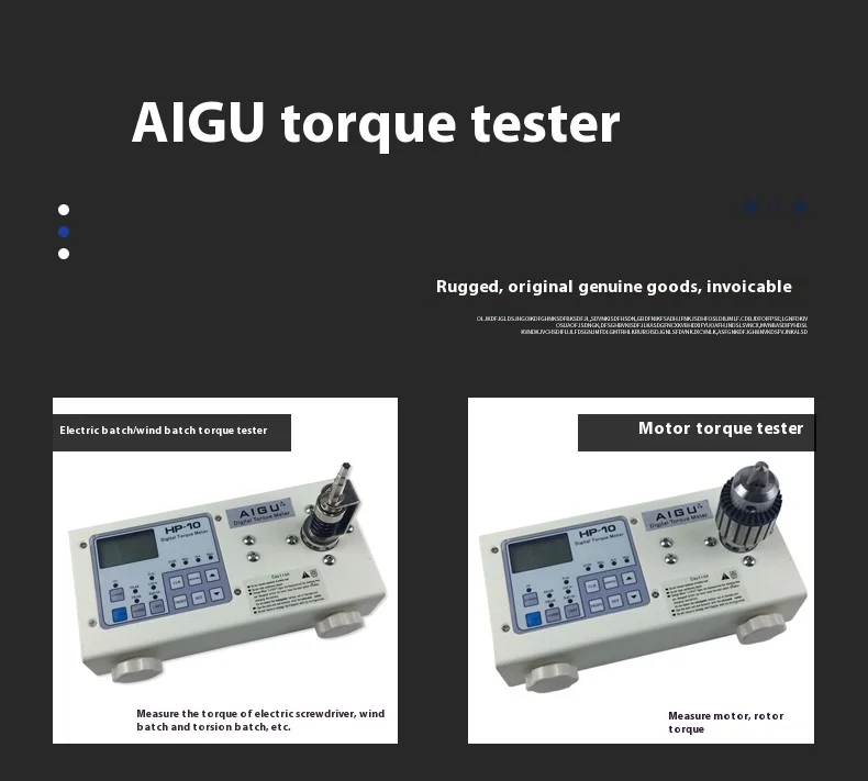 AIGU Digital Torque Meter - Precision Electric Screwdriver