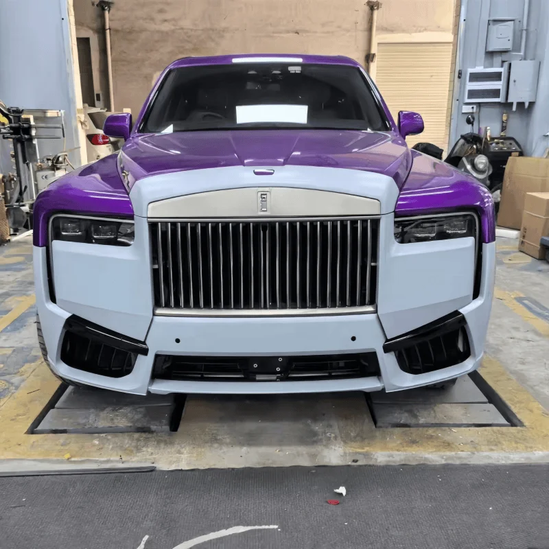 Rolls Royce Cullinan Body Kit 2019 Upgrade 2025 - Bumper & LED Headlights