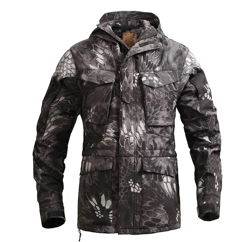 Jin Eagle Men Tactical Soft Shell Skin Tad Waterproof Spring Autumn M65 ...