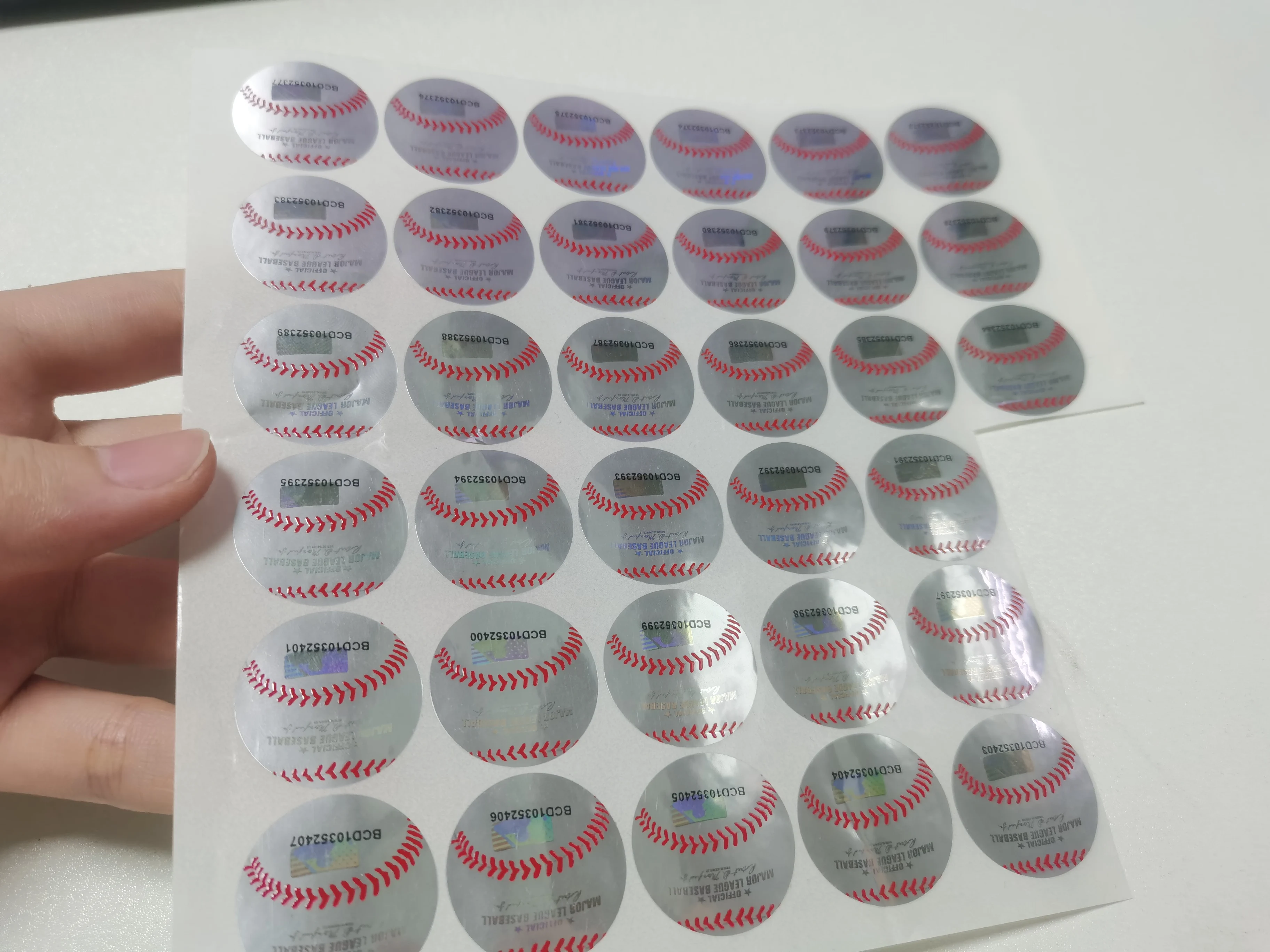 Custom Printing Metallic Foil Effect Holographic Label,Personalized ...