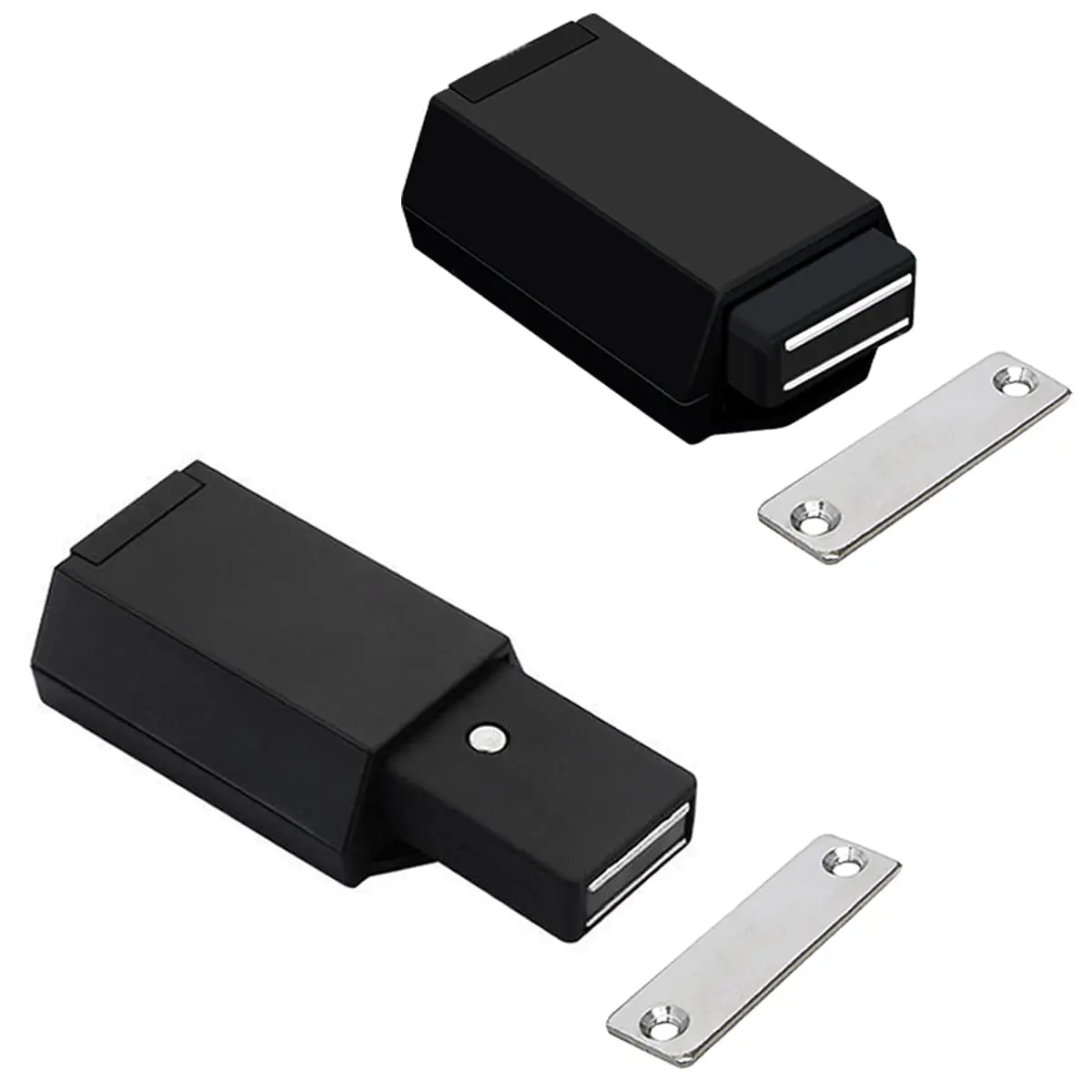 Heavy Duty Magnetic Push Latch Lock for Hidden Doors