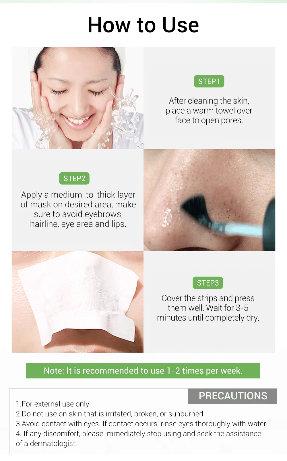 Breylee Tea Tree Serum Blackhead Remover Peel Off Mask Cleansing Nose Strips - Buy Peel Off ...