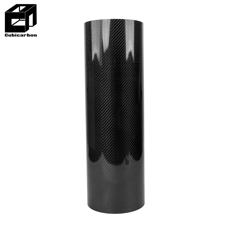 3k Wrapped Carbon Fiber Tube Custom Carbon Tube Large Oem Carbon Pipe ...
