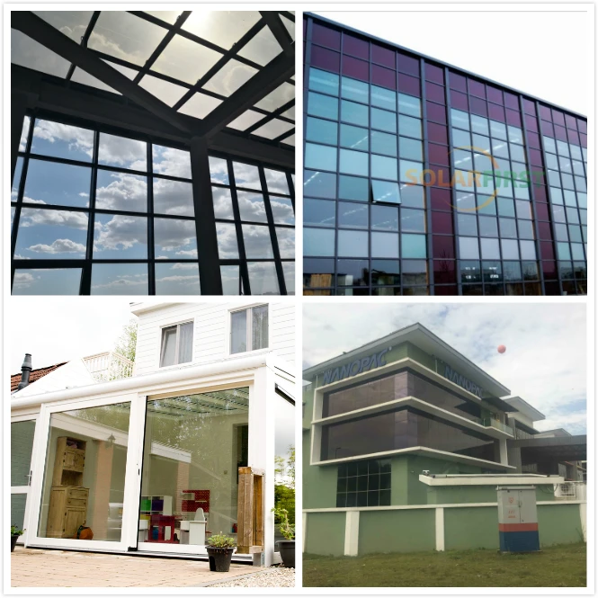 40% Transparent Frameless Glass Solar Panel - 20% Efficiency