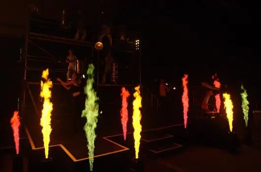 DMX Mini Flame Projectors - Enhance Your Party Ambiance