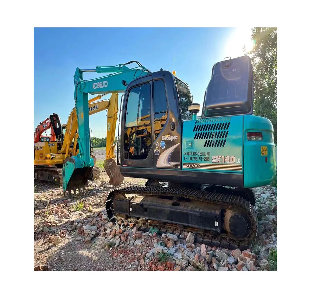 Second-hand Excavator Kobelco Sk140 Uses Advanced Hydraulic System ...