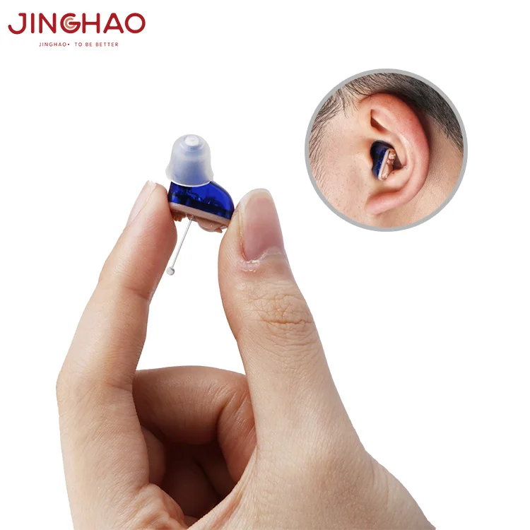 Jh-a17 Cic Small Size Invisible Digital Mini Ear Hearing Aid Enhancer ...
