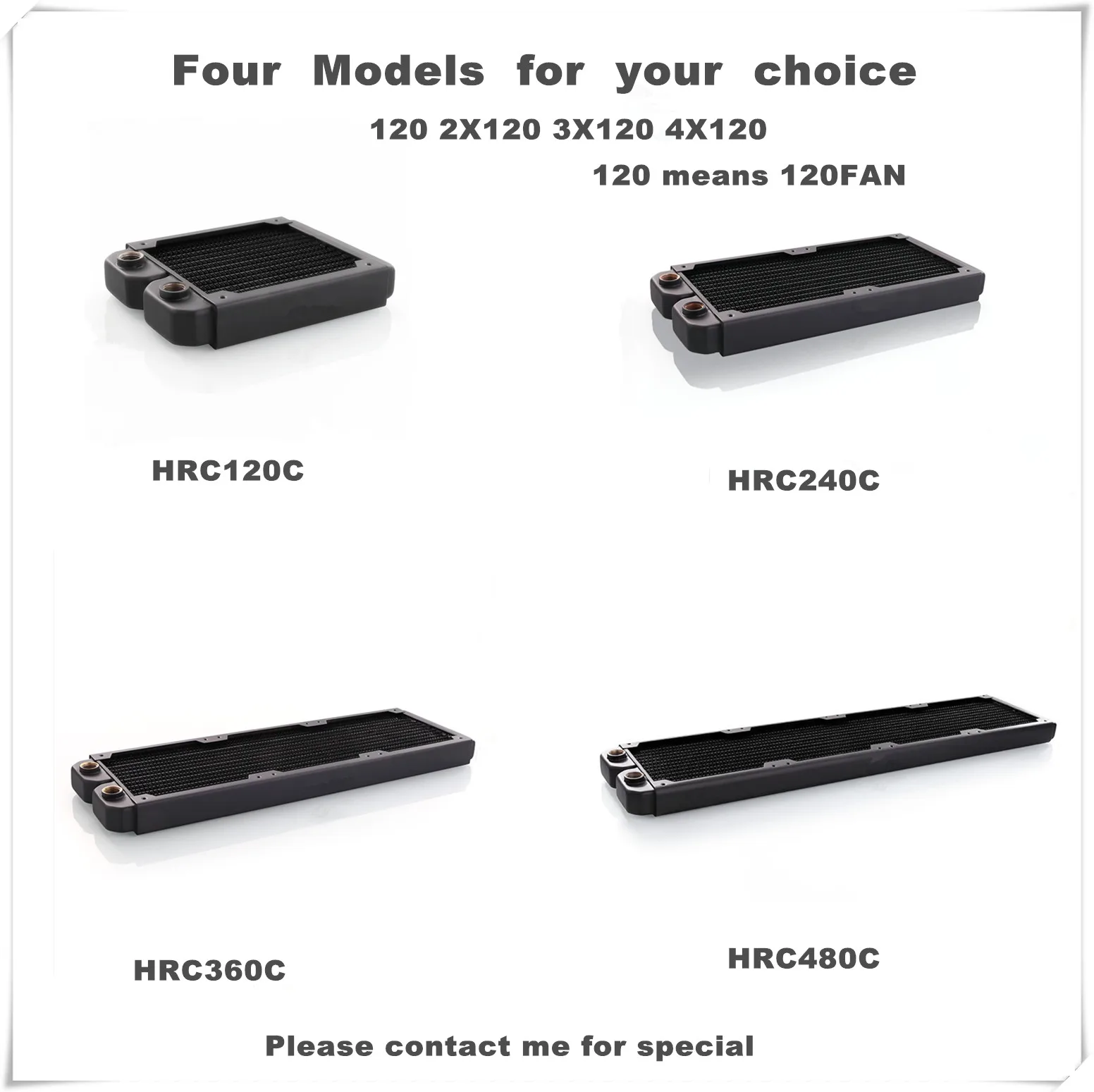 240 Heat Exchanger Radiator Water Cooling for Beverage Machinery