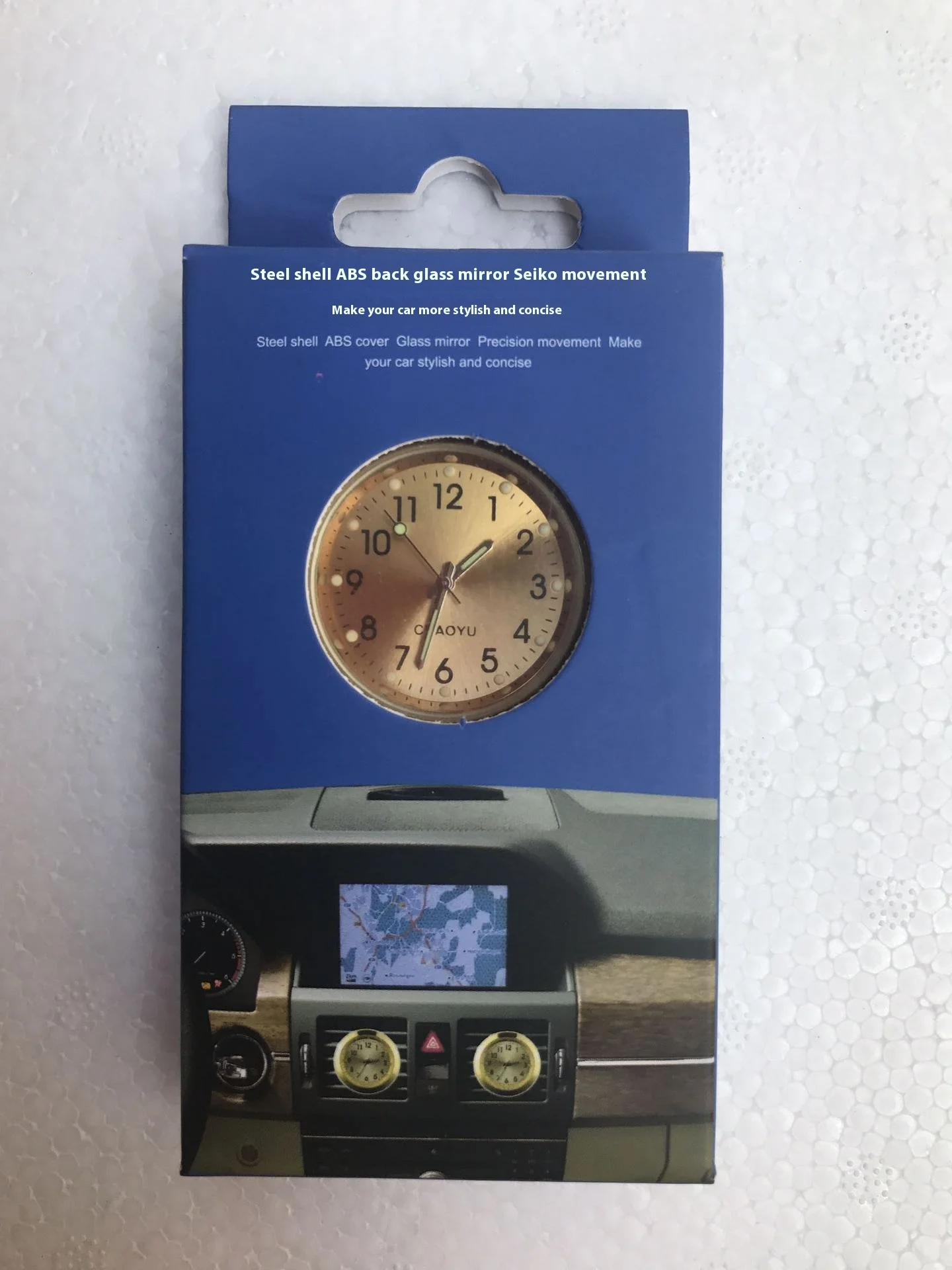 Modern Car Quartz Watch Aromatherapy Digital Clock Air Outlet Interior ...