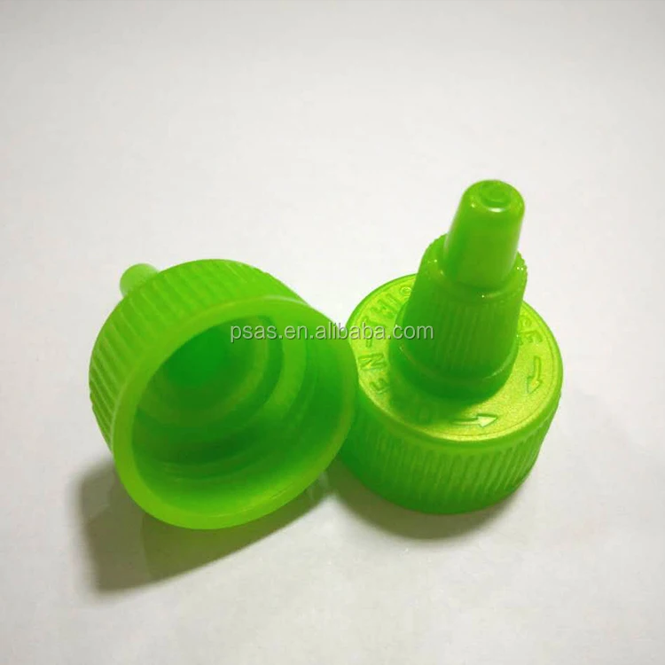 24mm Plastic Twist Lock Bottle Cap - Non Spill Screw Cap