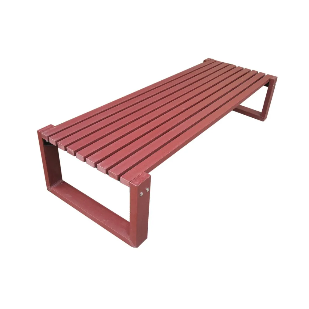 Eco-friendly WPC Composite Bench for Outdoor Public Spaces