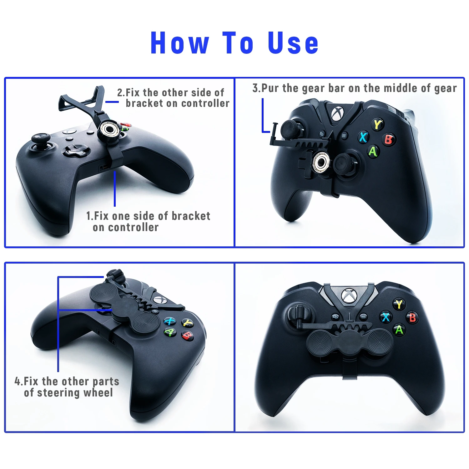 Add-on Mini Steering Wheel For Xbox One For Xbox One Slim For Xbox One ...