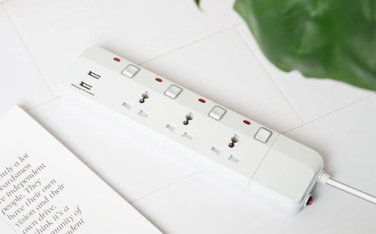 Hot Selling Black Remote Multi Plug Extension Sockets With Usb - Buy ...