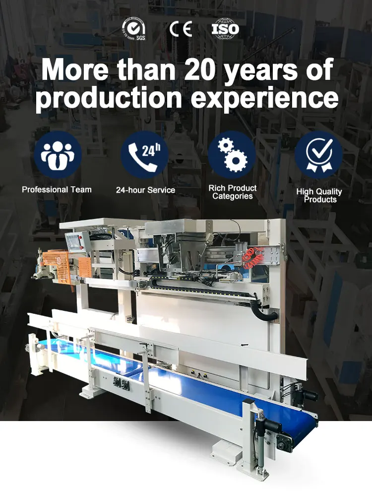 25kg Weighing Bagging Cold Mix Asphalt Packing Machine