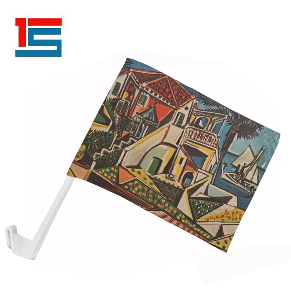 Custom Funeral Procession Car Flags - Promotional Graphics