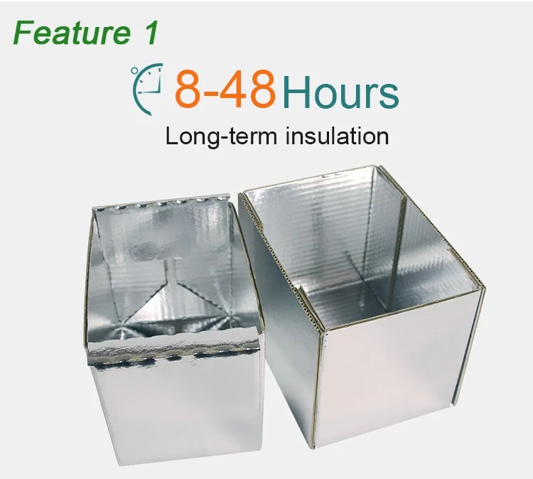 Cold Storage Insulated Packaging Custom Printed Food Packaging Shipping ...