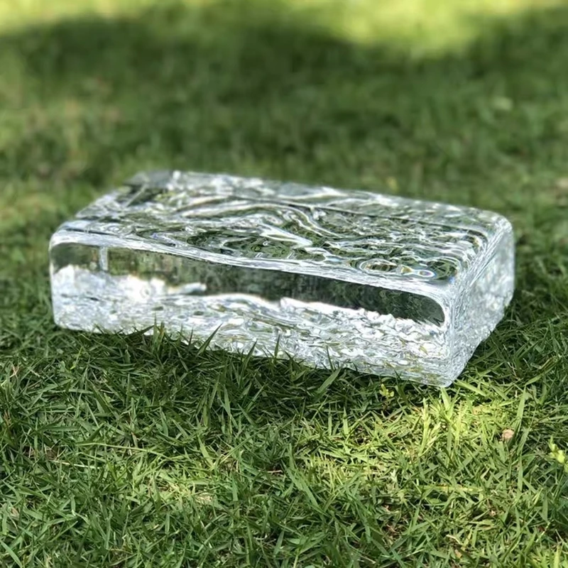 Solid Crystal Block Glass Brick for Architecture - Vatti
