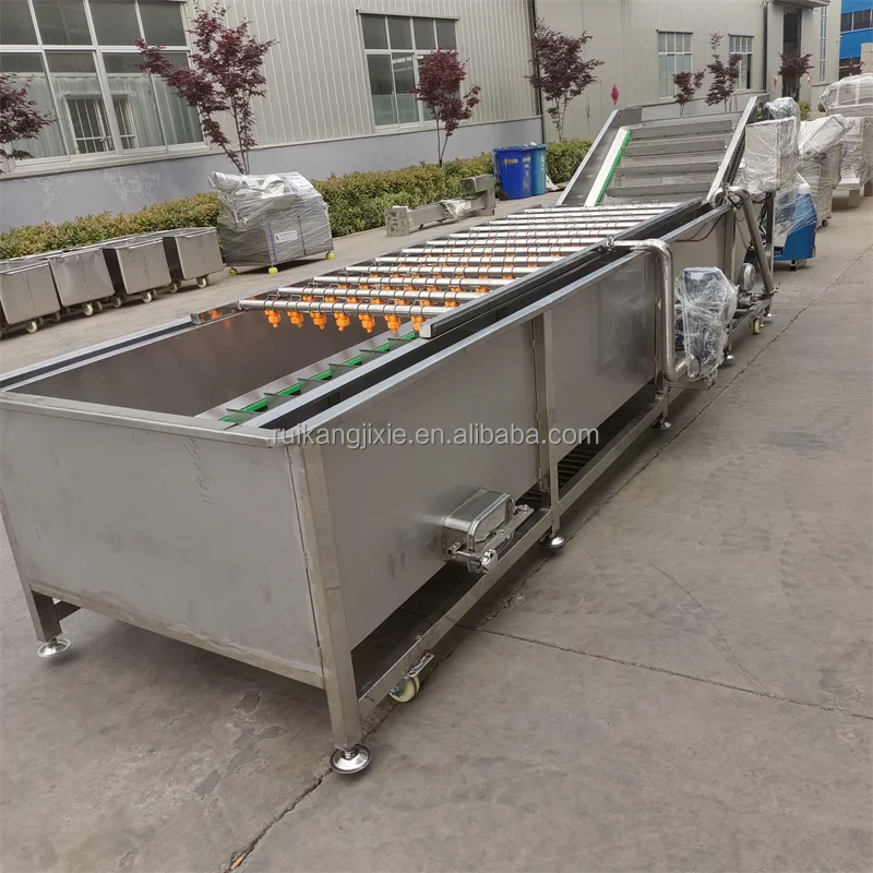 Scallop Bubble Cleaning Machine Fruit And Vegetable Seafood Cleaning ...