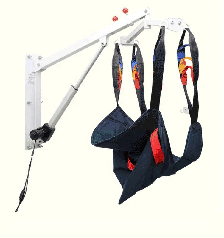 Wall Mounted Electric Patient Lift System for Paraplegic Disabled