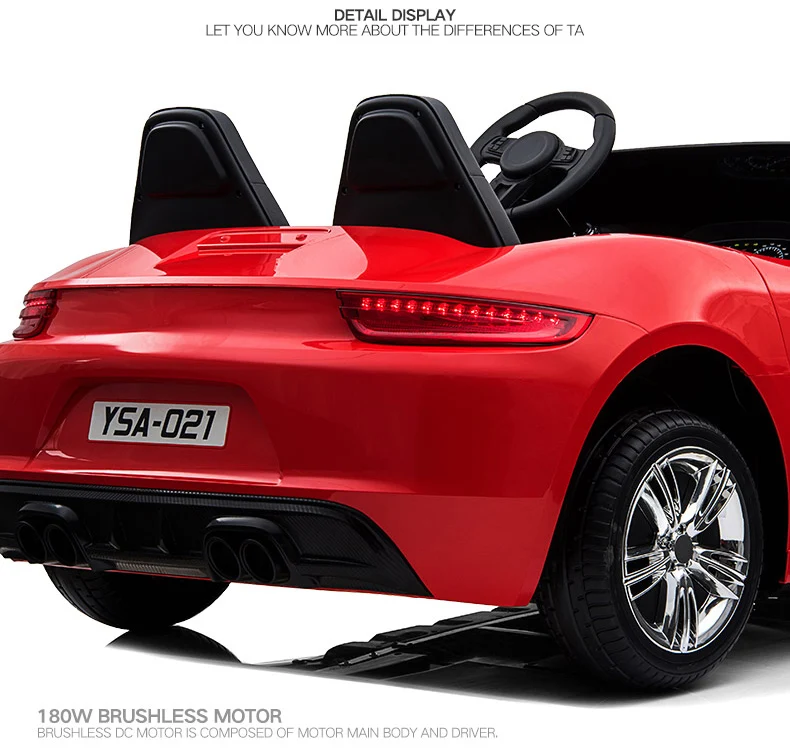 2020 YSA-021 Porsche Ride on Toy - 24V Electric Car for Kids