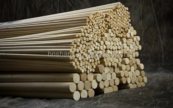 Automatic Wood Round Rod Milling Machine for Broom Handle Production ...