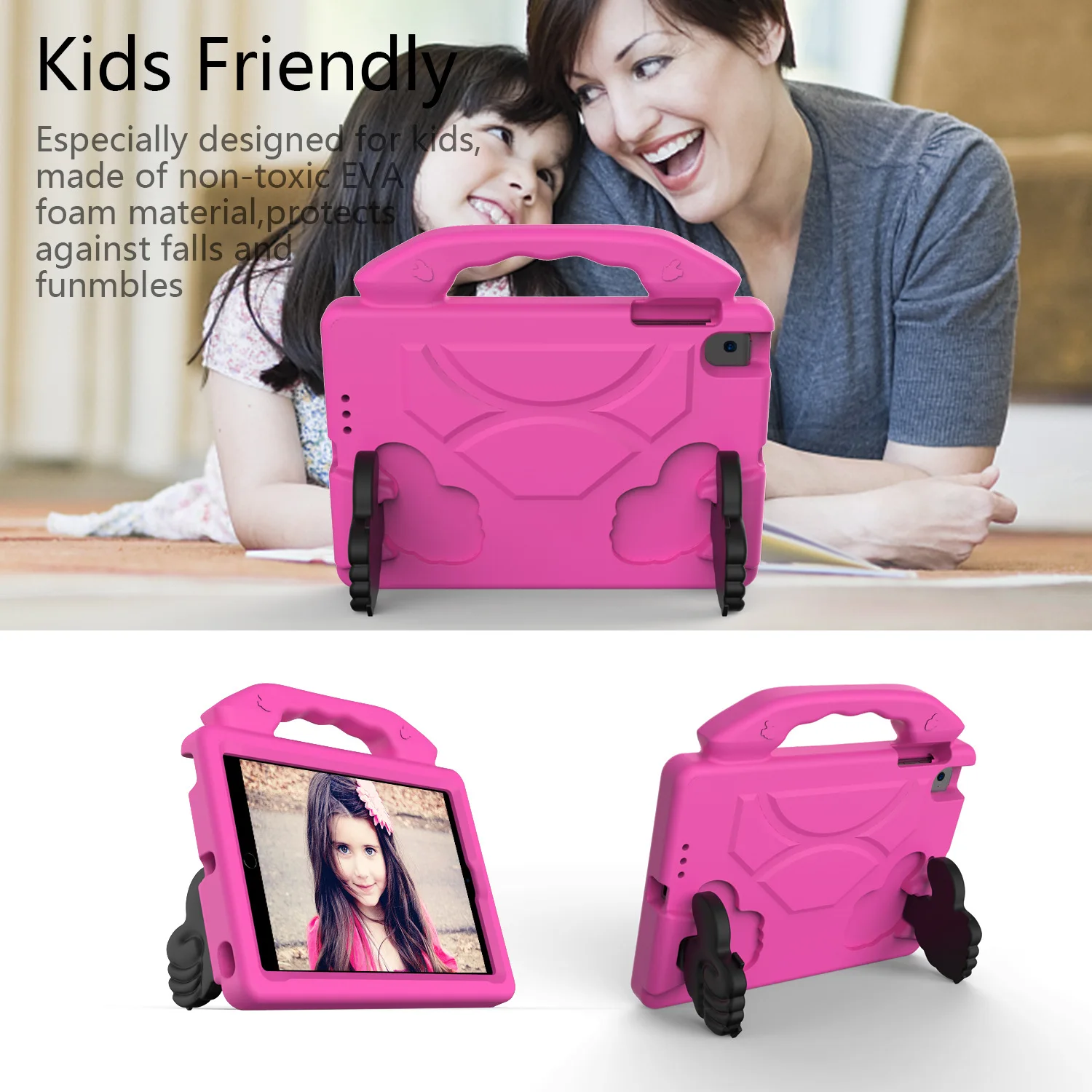 Universal EVA Protective Case for iPad Mini & Tablets - ODM Available