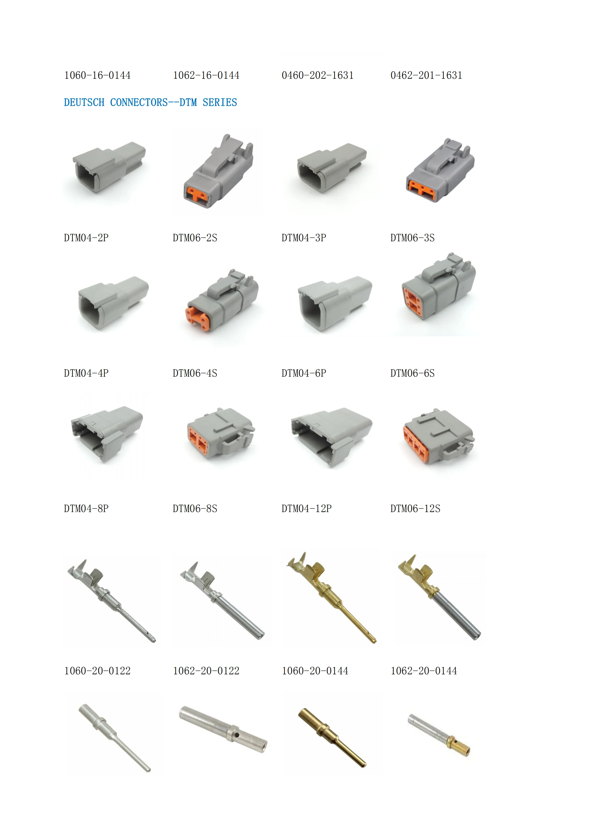 Conector Eléctrico Impermeable Deutsch DT DT06-2S/DT04-2P 1P2P 3P 4P 6P ...