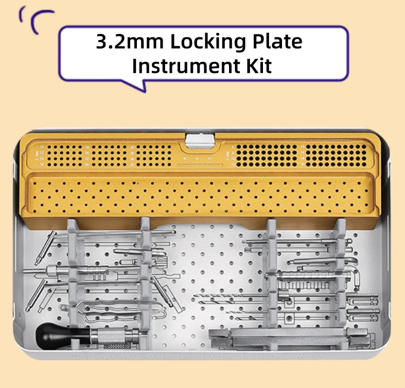 High Quality Orthopedic Surgical Veterinary Instrument Kit 3.2mm ...