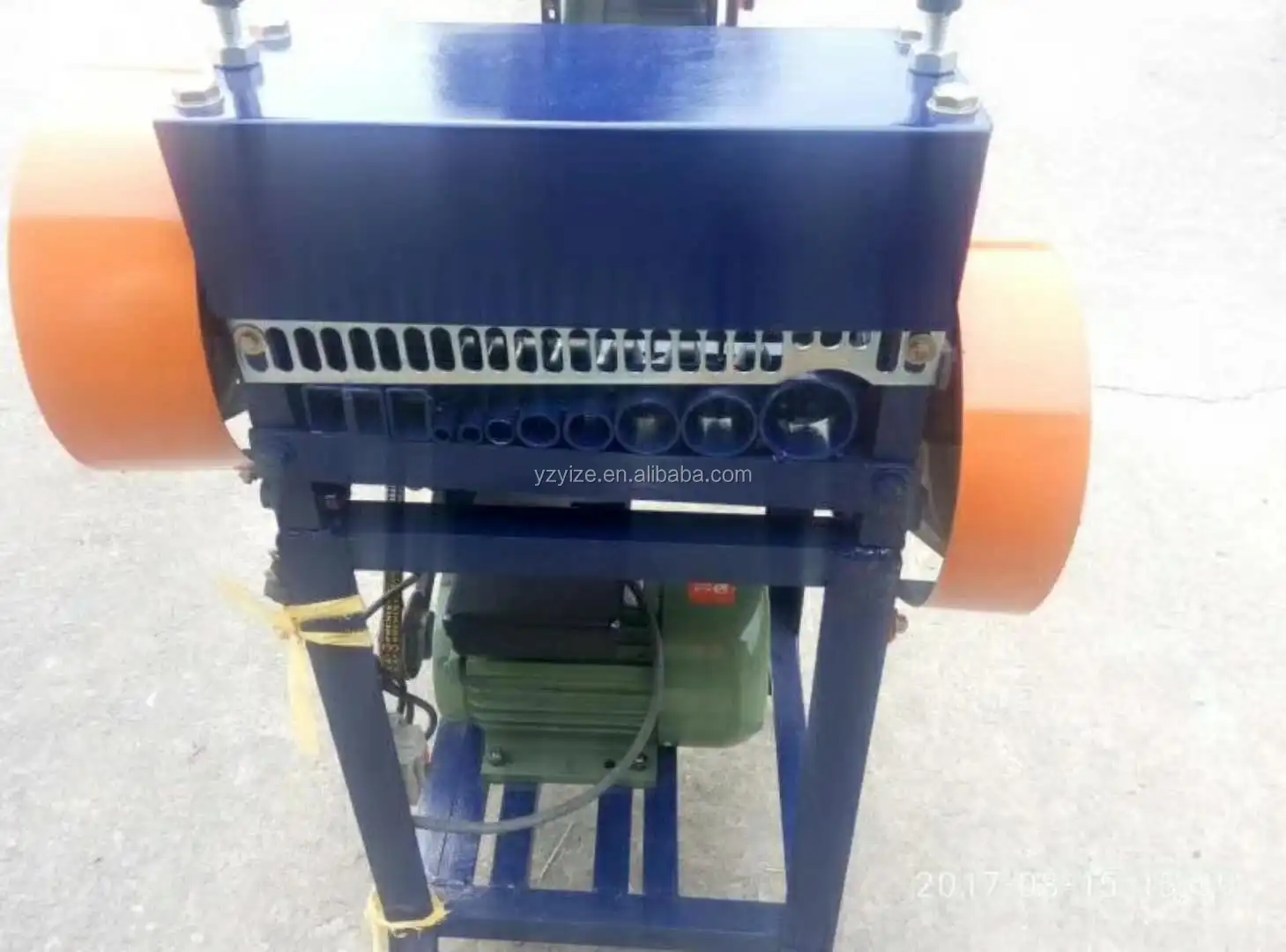 Automatic Electric Copper Coaxial Cable Peeling Machinery Scrap Wire ...