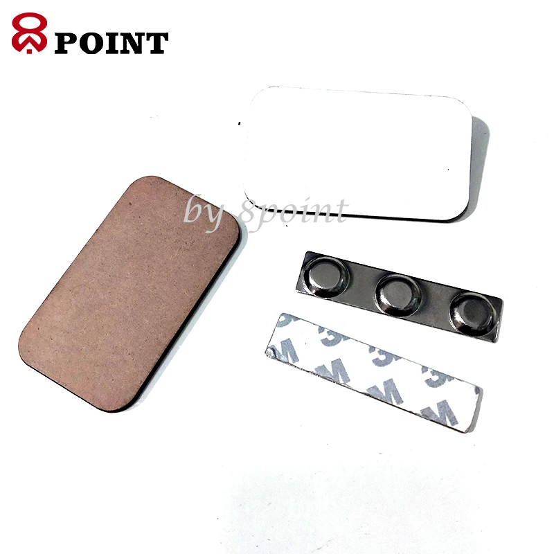 Sublimation Mdf Name Tag Customized Badge For Work - Buy Name Tag ...