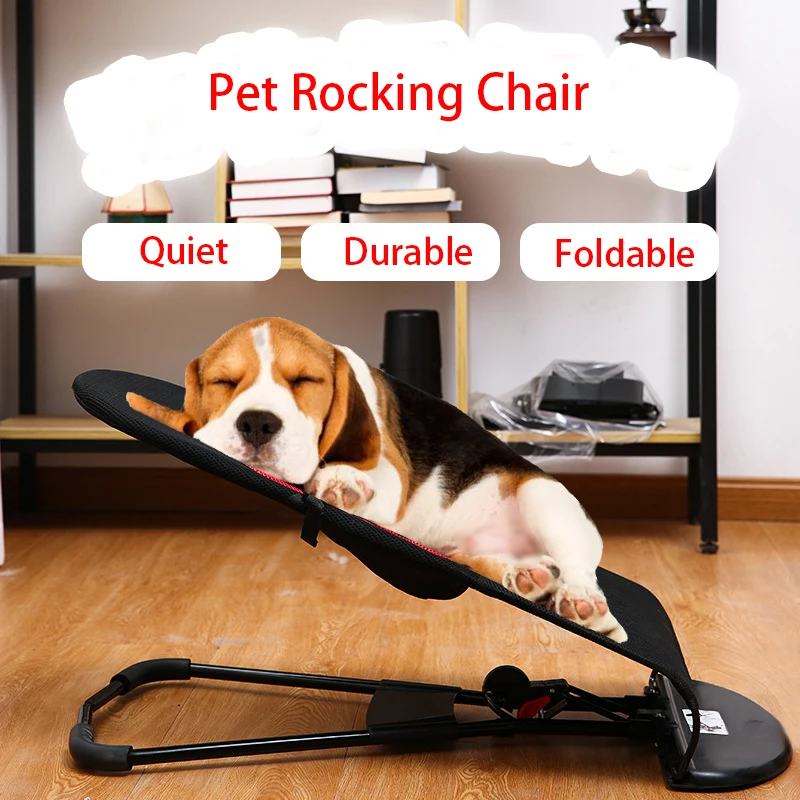 Dropshippings Adjustable Portable Folding Elevate Pet Dog Bed Rocking ...