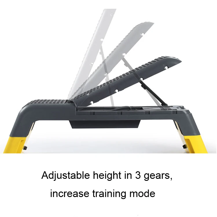 Multi Functional Adjustable Height Home Fitness Step Aerobic Bench ...