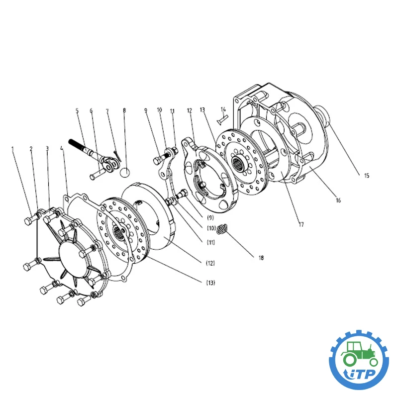 AT179503 Adecuado para retroexcavadora 210LE 310E 310G 410E 310SE 410G ...