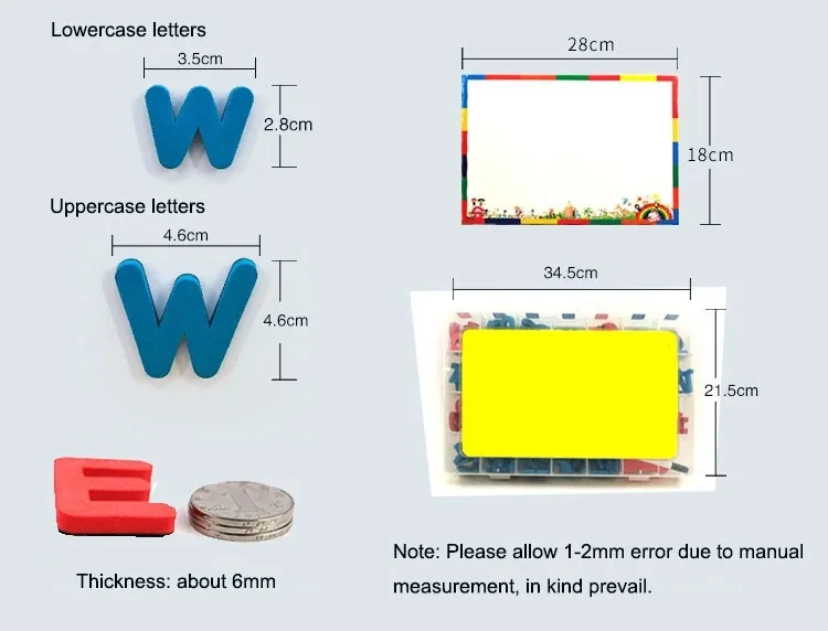 2024 High Quality Educational Eva Foam Alphabet Magnetic Letters Toys ...