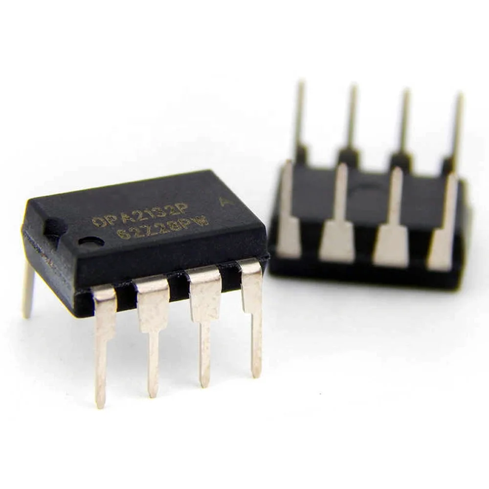 Taidacent De Alta Velocidad Opa2132pa Dip8 Dual Op Amp De Audio Dual Op ...